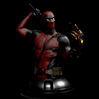 Deadpool Infinity Gauntlet - 3D Model by Tan Wan Lin Breda