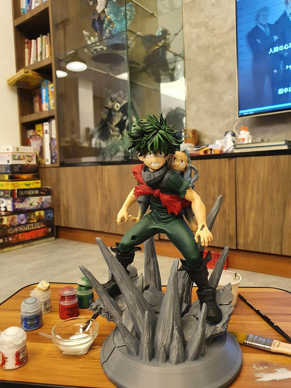 Deku and Eri - 3D Model by Tan Wan Lin Breda