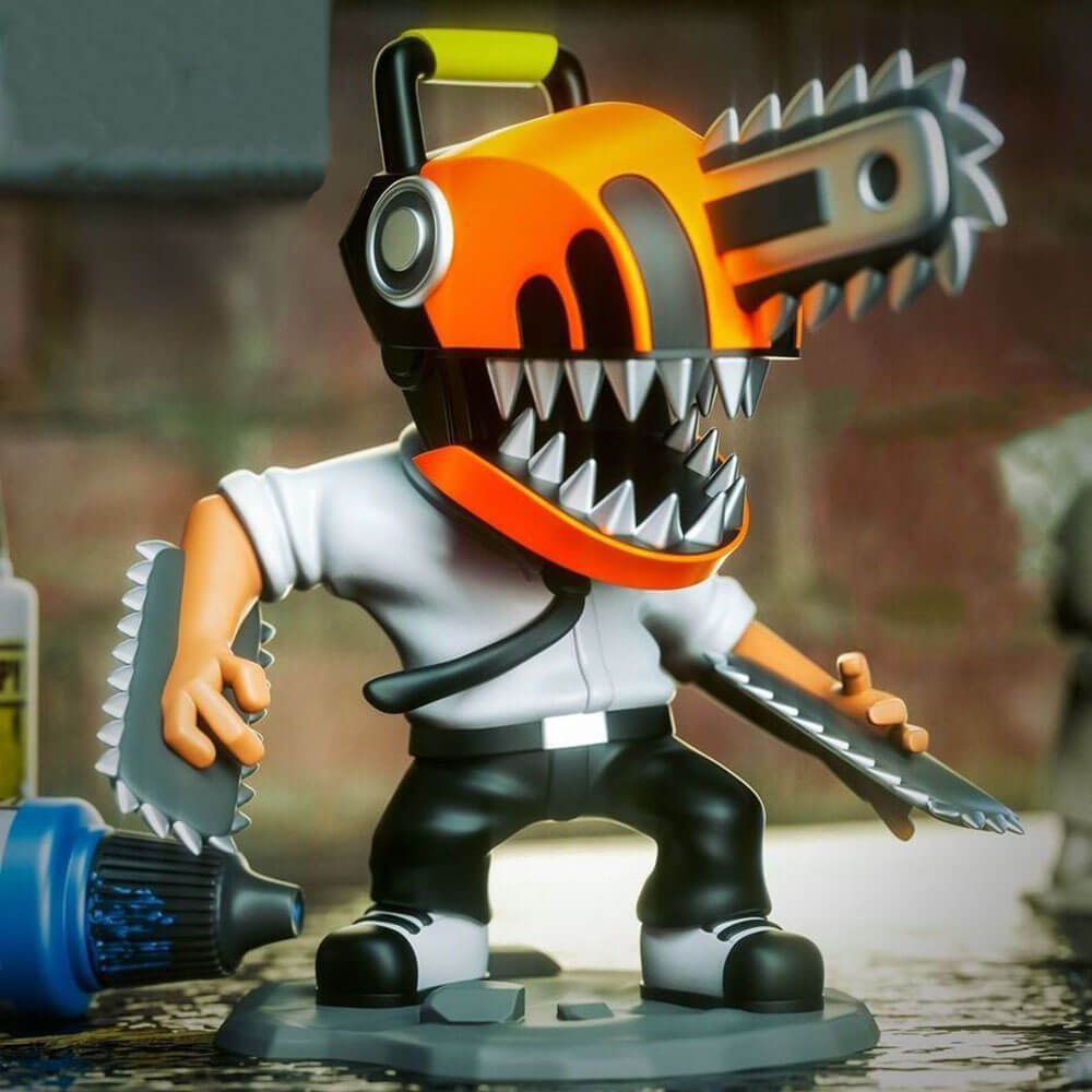 Denji Chibi Chainsaw Man - 3D Model by Tan Wan Lin Breda