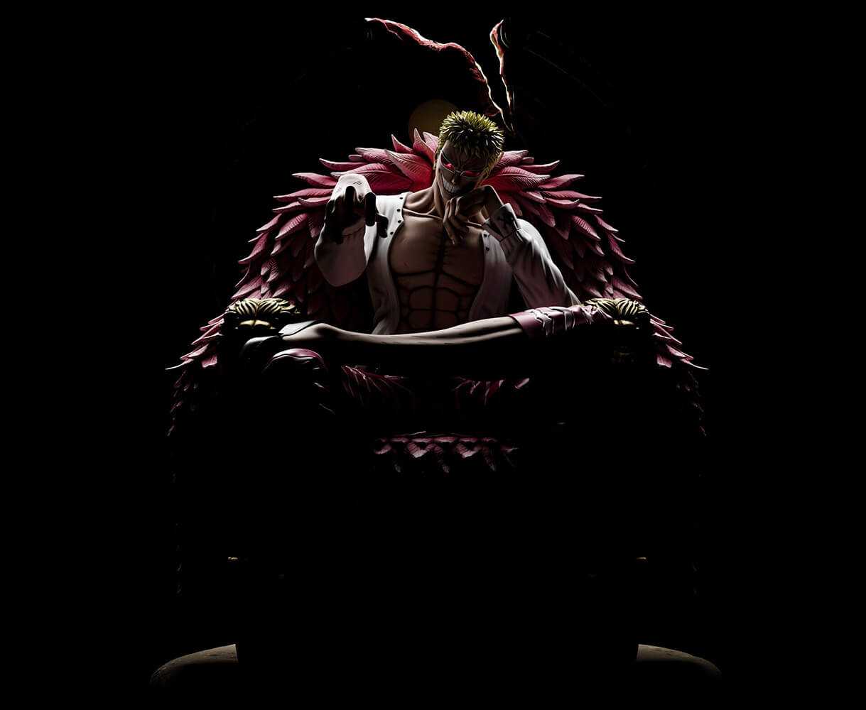 Donquixote Doflamingo - One Piece 3D Model by Tan Wan Lin Breda