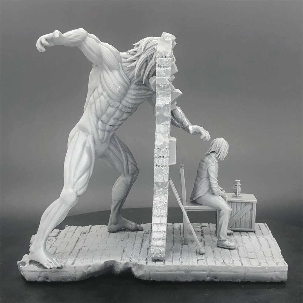 Eren Jeager Titan - 3D Model by Tan Wan Lin Breda