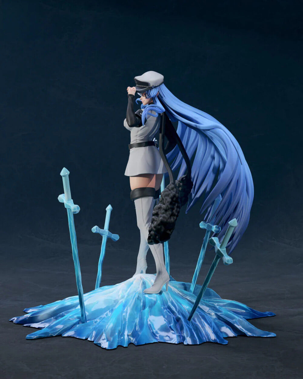 Esdeath - Akame GA Kill 3D Model by Tan Wan Lin Breda