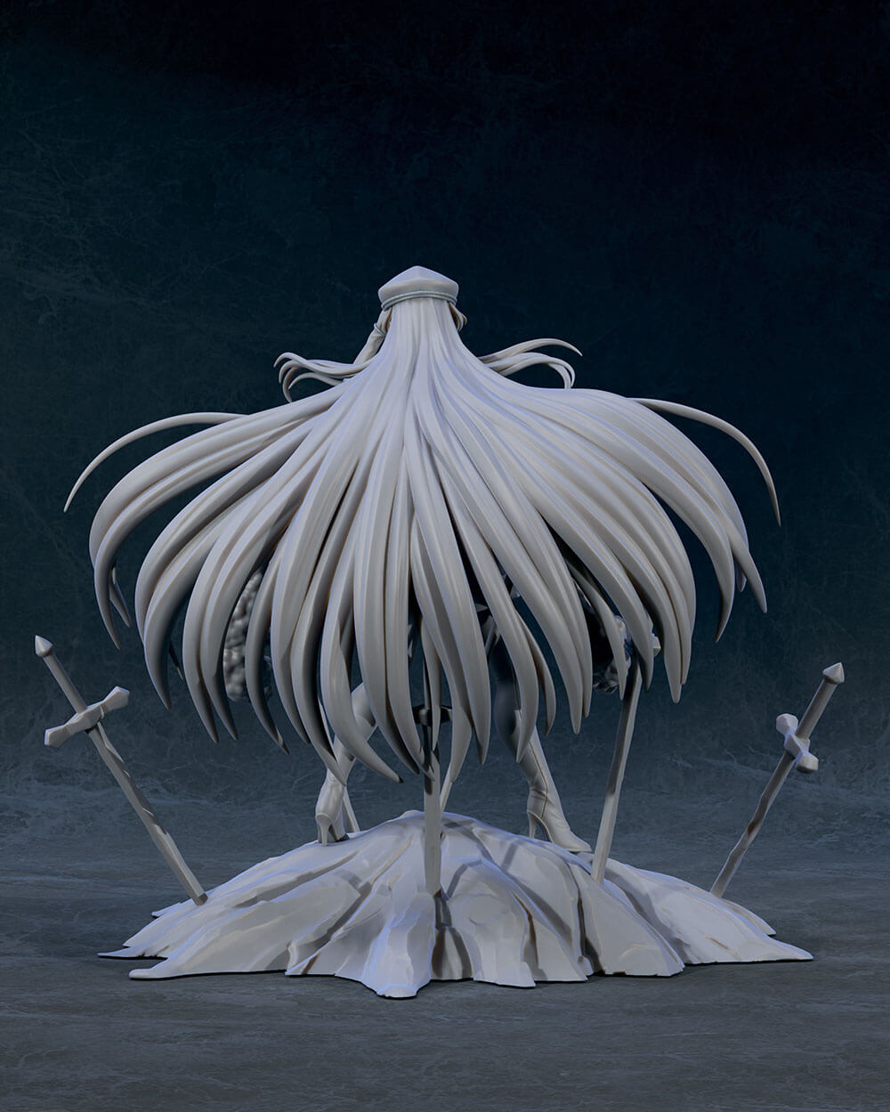 Esdeath - Akame GA Kill 3D Model by Tan Wan Lin Breda