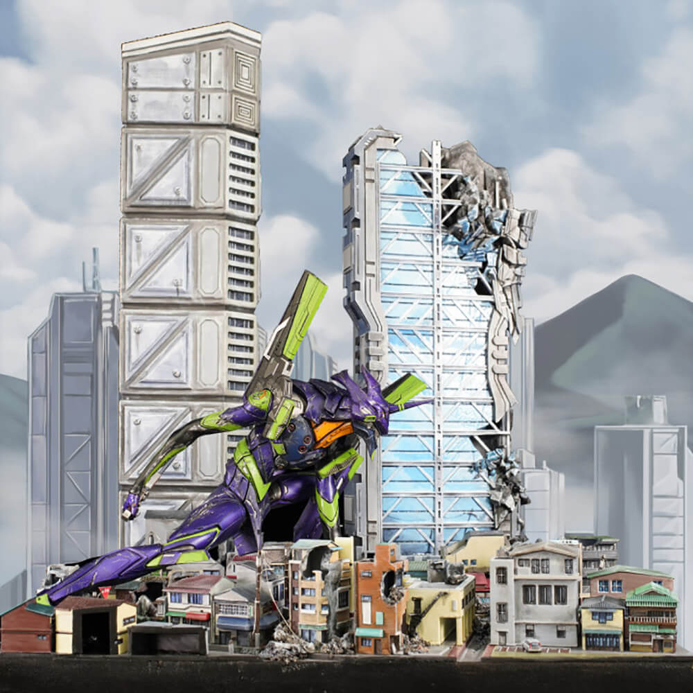 Evangelion EVA-01 3D Model by Tan Wan Lin Breda