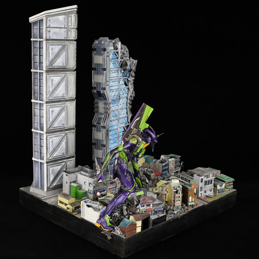 Evangelion EVA-01 3D Model by Tan Wan Lin Breda