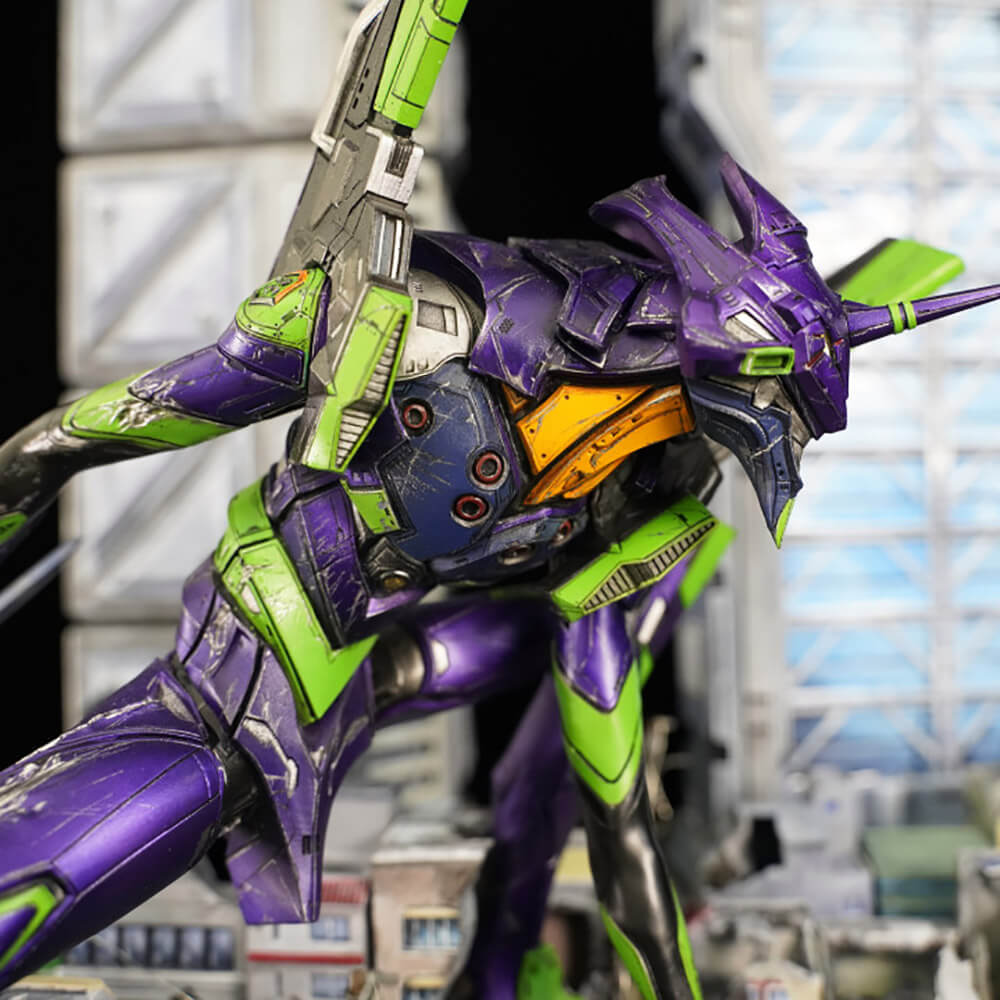 Evangelion EVA-01 3D Model by Tan Wan Lin Breda