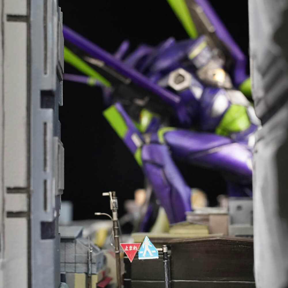 Evangelion EVA-01 3D Model by Tan Wan Lin Breda