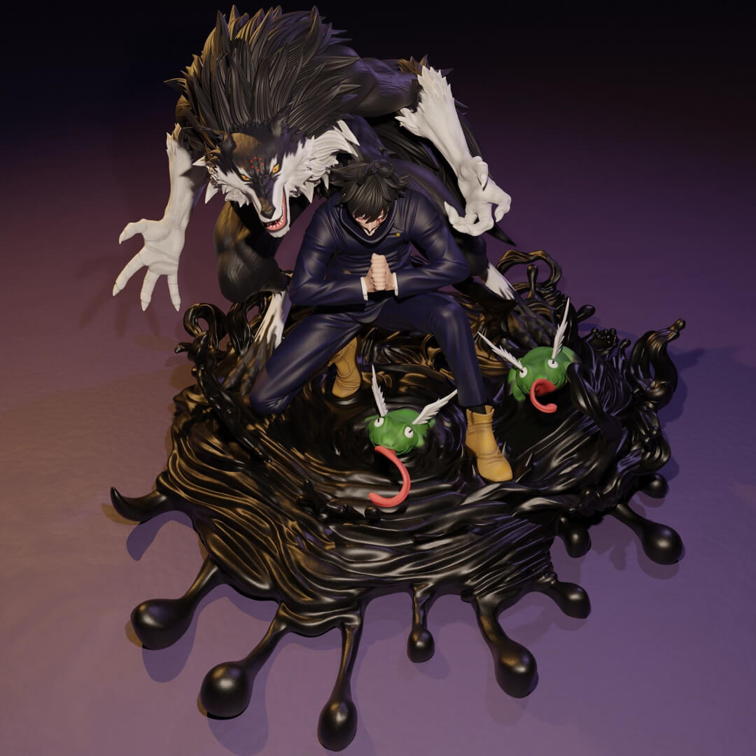 Fushiguro Megumi - Jujutsu Kaizen 3D Model by Tan Wan Lin Breda