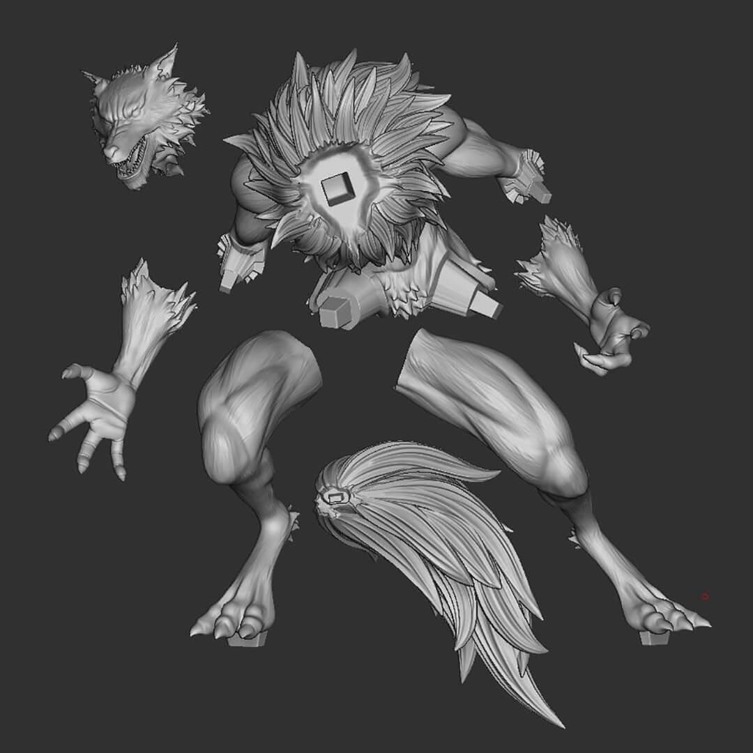 Fushiguro Megumi - Jujutsu Kaizen 3D Model by Tan Wan Lin Breda