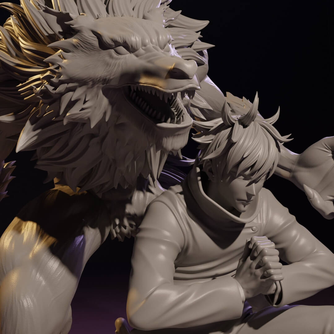 Fushiguro Megumi - Jujutsu Kaizen 3D Model by Tan Wan Lin Breda