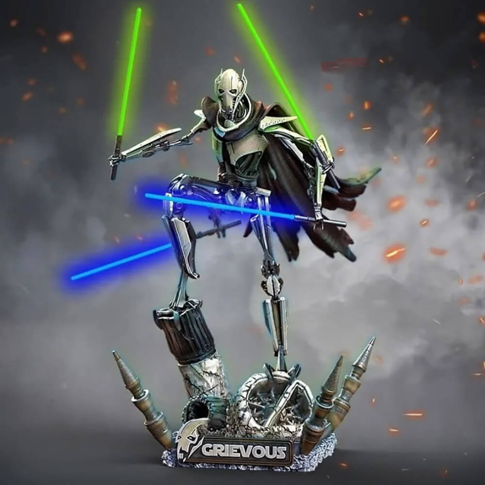 General Grievous - Star Wars 3D Model by Tan Wan Lin Breda