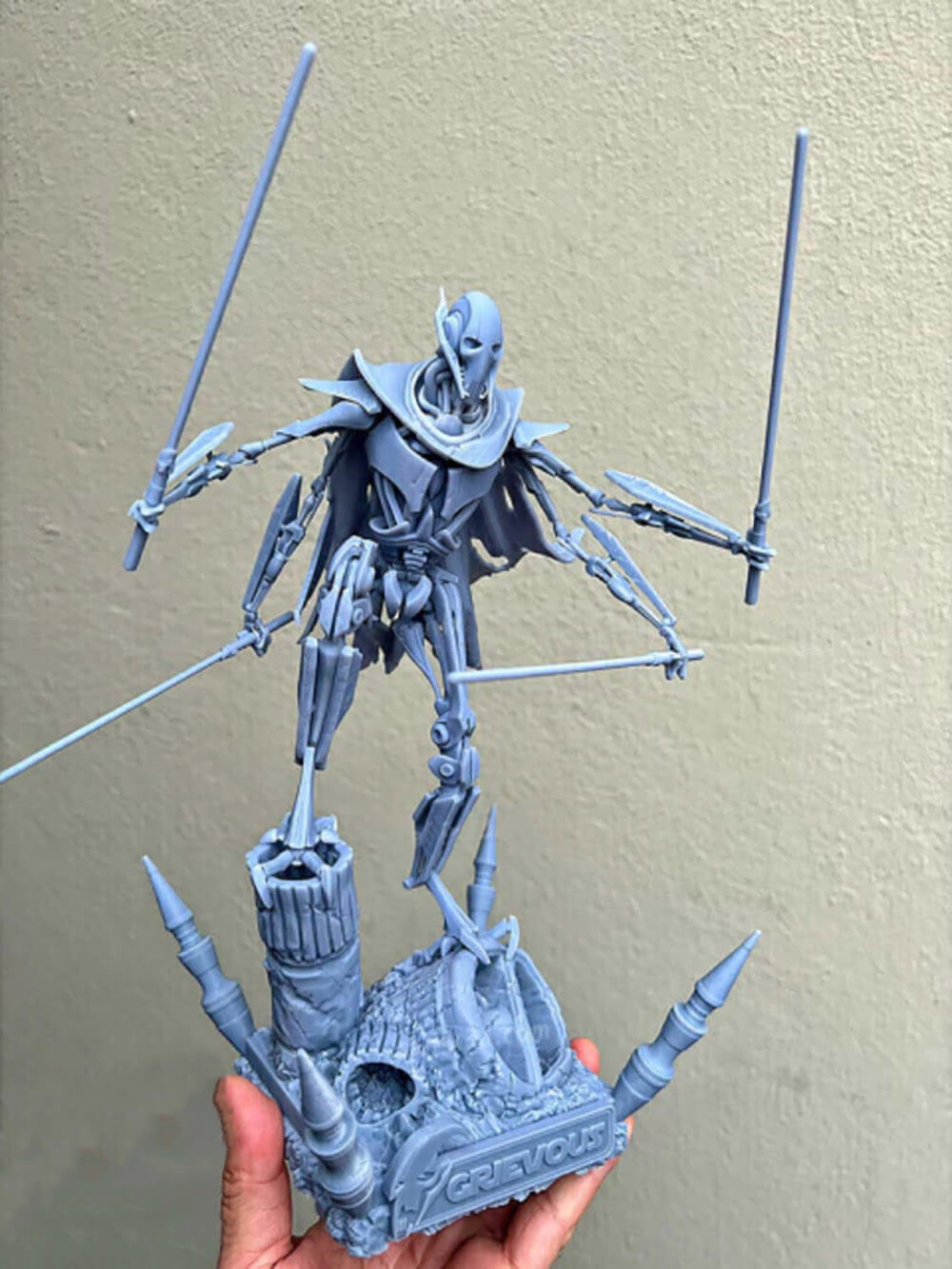 General Grievous - Star Wars 3D Model by Tan Wan Lin Breda