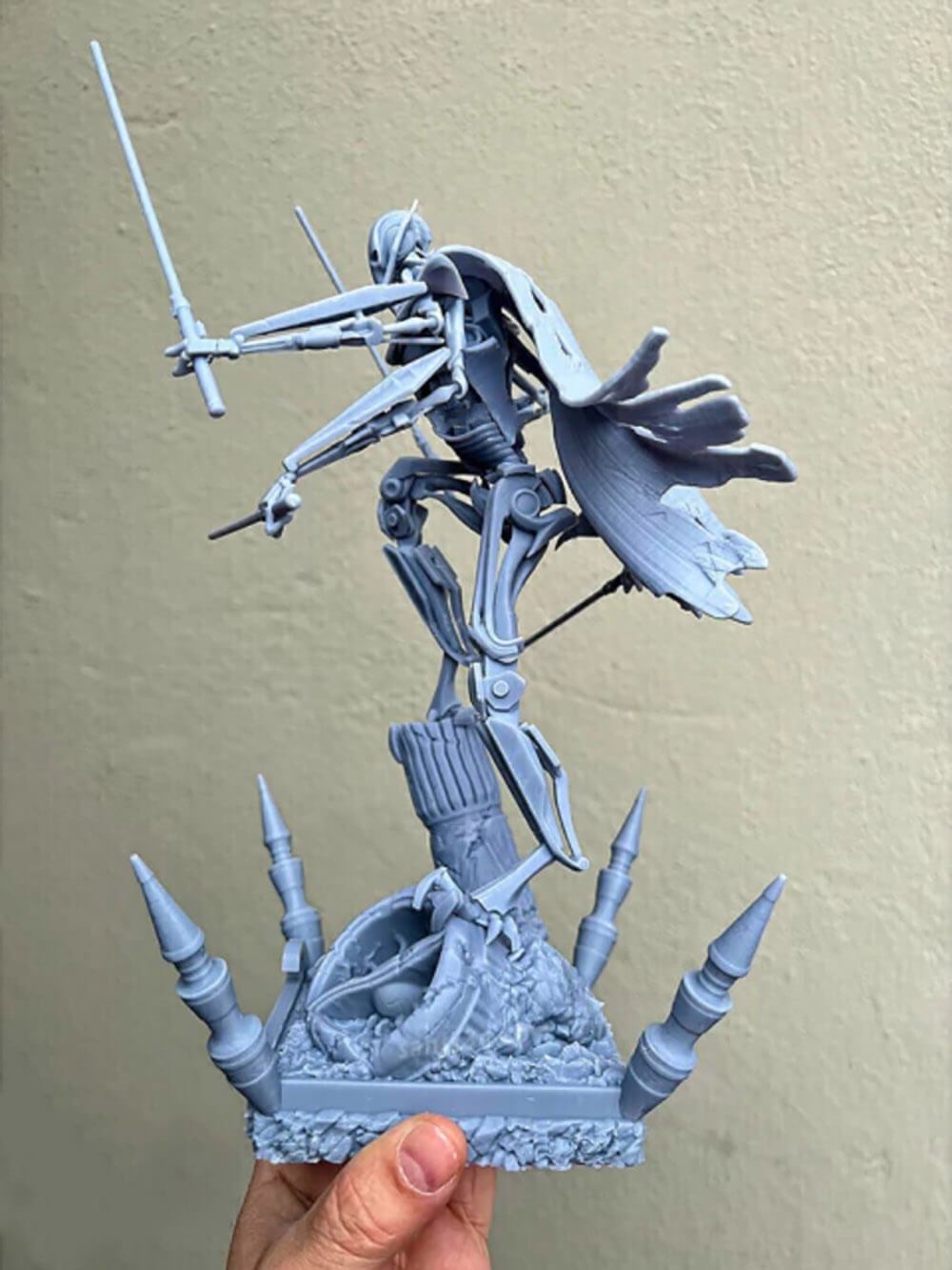 General Grievous - Star Wars 3D Model by Tan Wan Lin Breda
