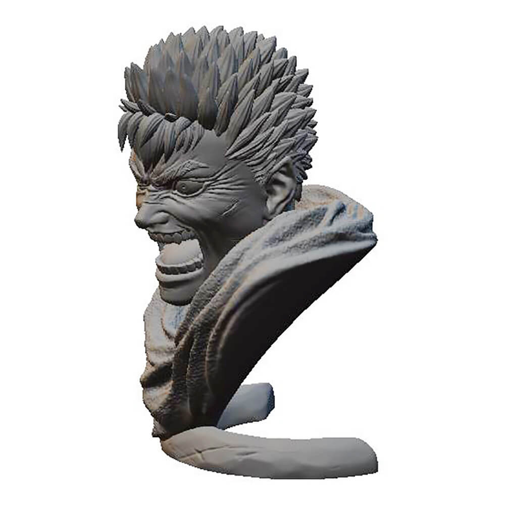 Guts Bust - Berserk 3D Print Model by Tan Wan Lin Breda