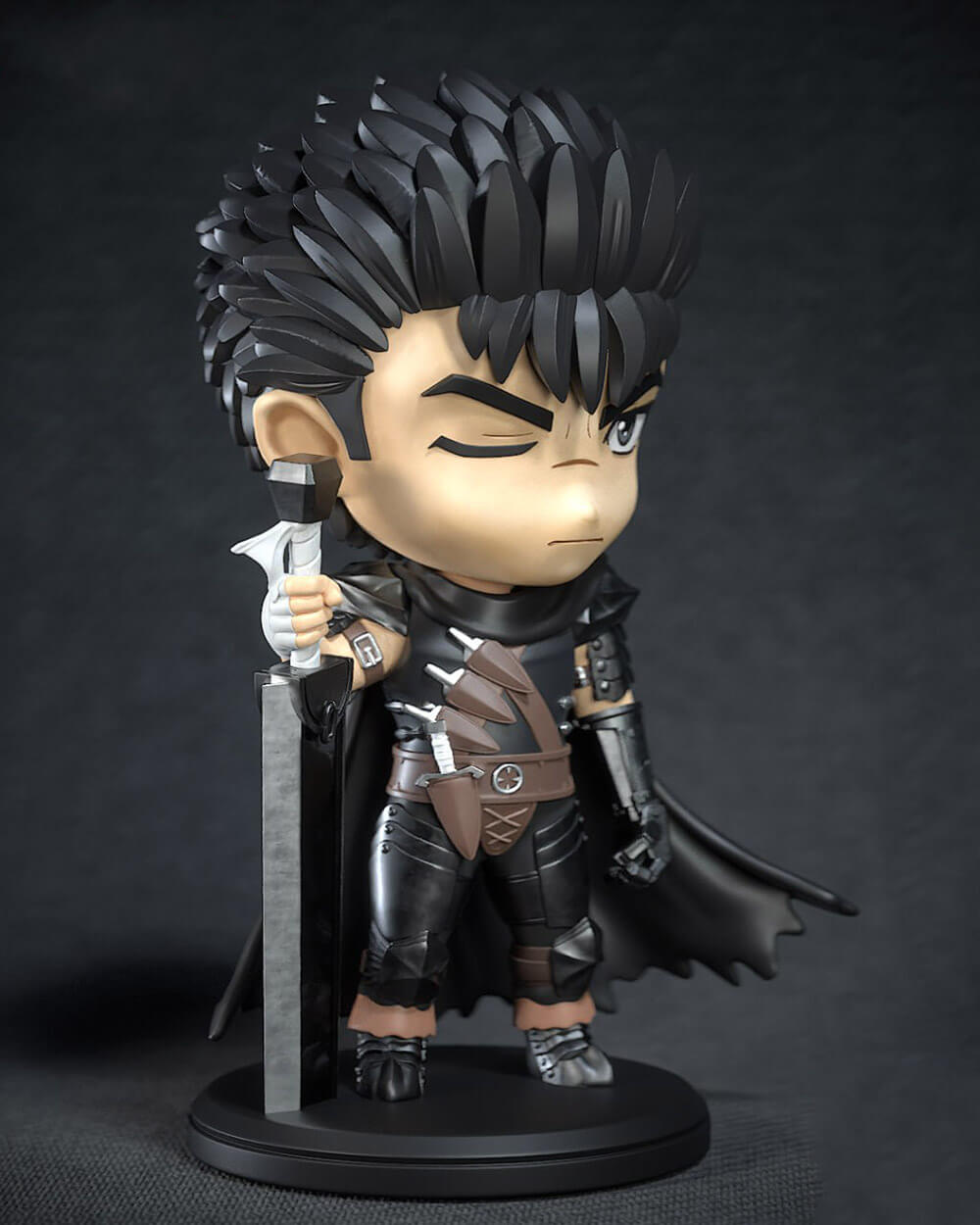 Guts Chibi - Berserk 3D Model by Tan Wan Lin Breda