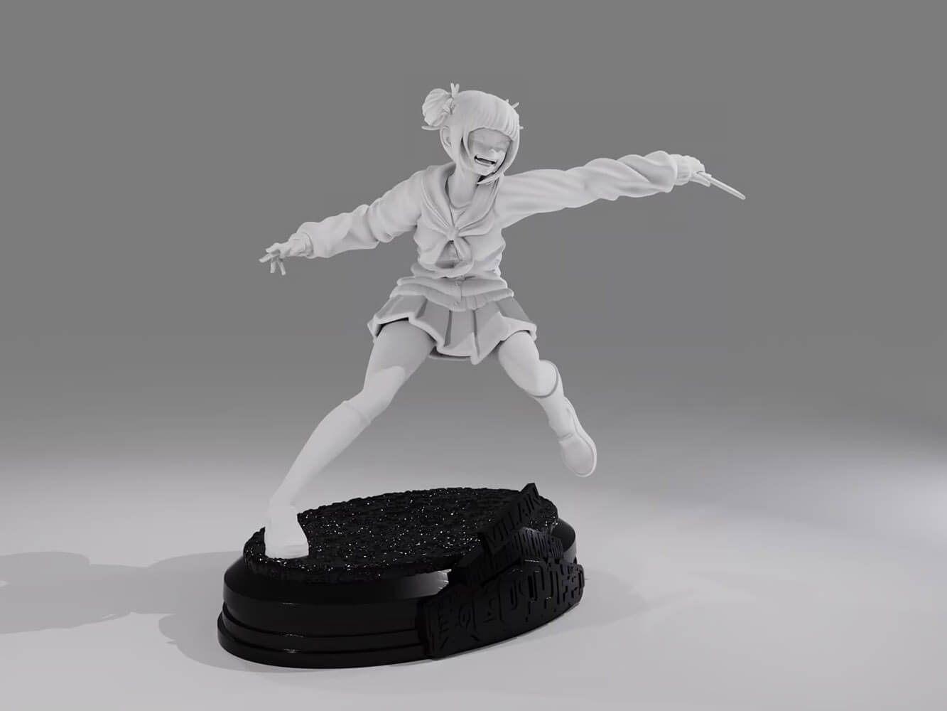Himiko Toga Statue - 3D Model by Tan Wan Lin Breda