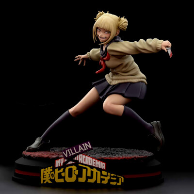 Himiko Toga Statue - 3D Model by Tan Wan Lin Breda