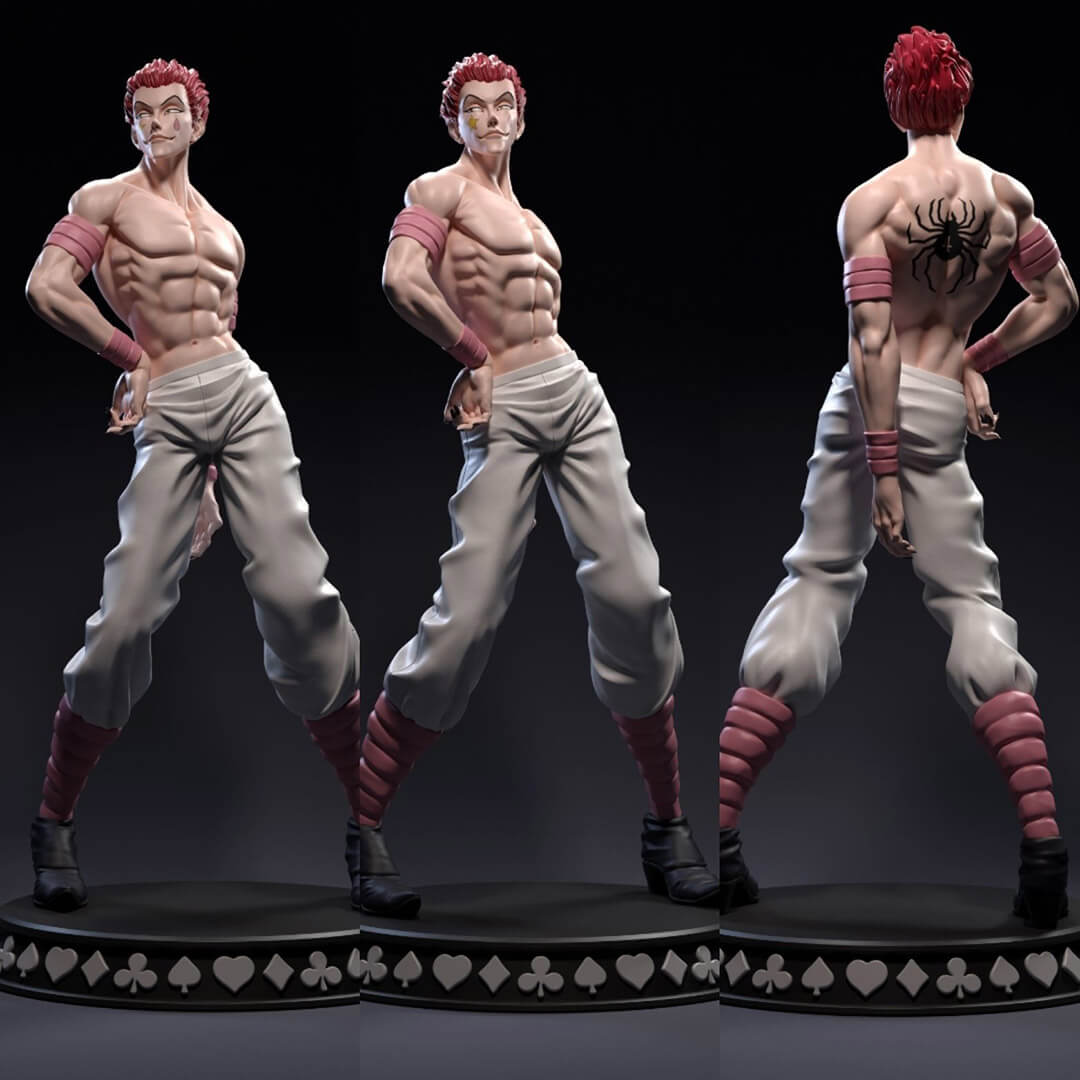 Hisoka Morow - Hunter X Hunter 3D Model by Tan Wan Lin Breda