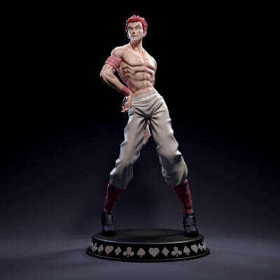 Hisoka Morow - Hunter X Hunter 3D Model by Tan Wan Lin Breda