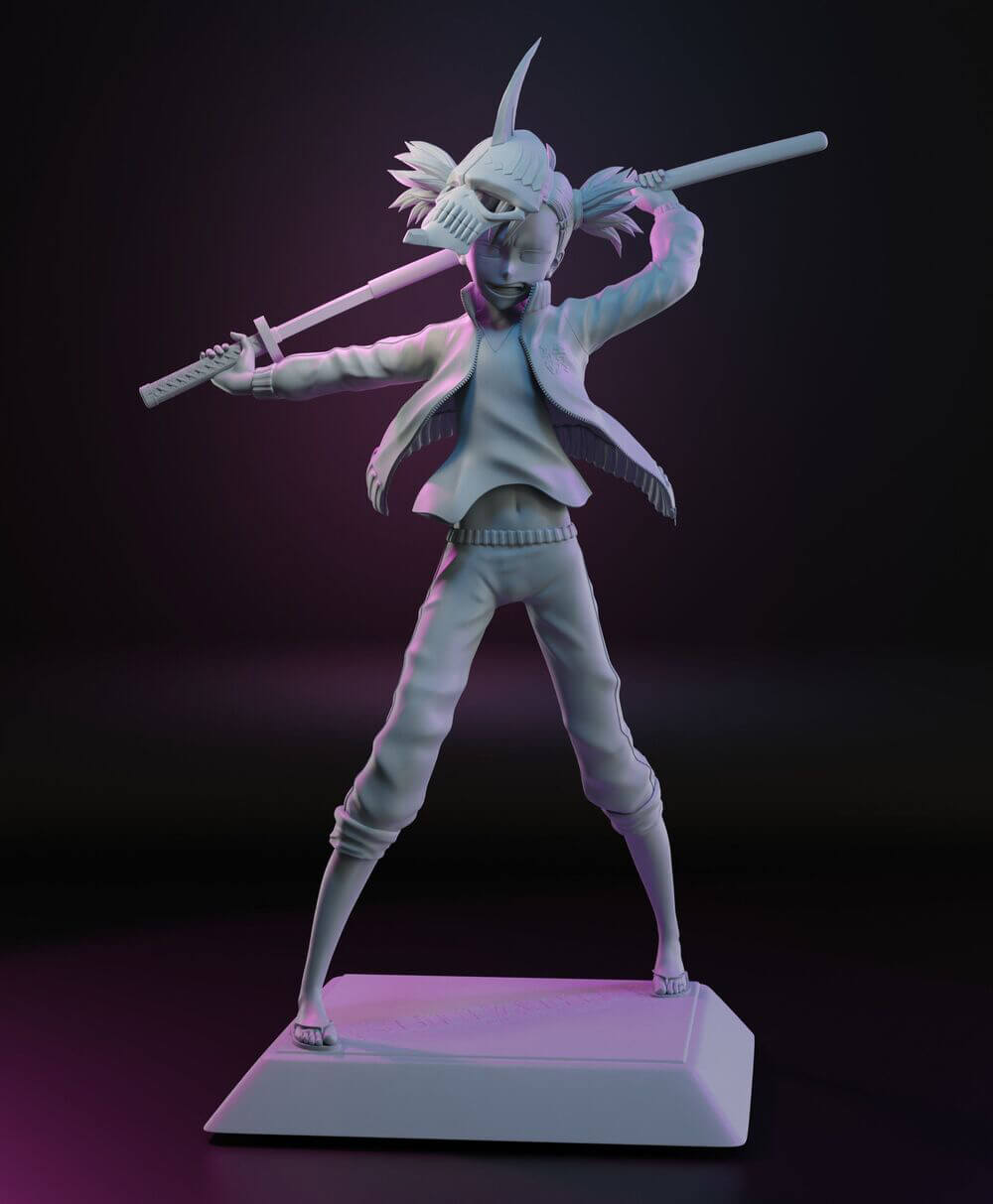 Hiyori Sarugaki - Bleach 3D Model by Tan Wan Lin Breda