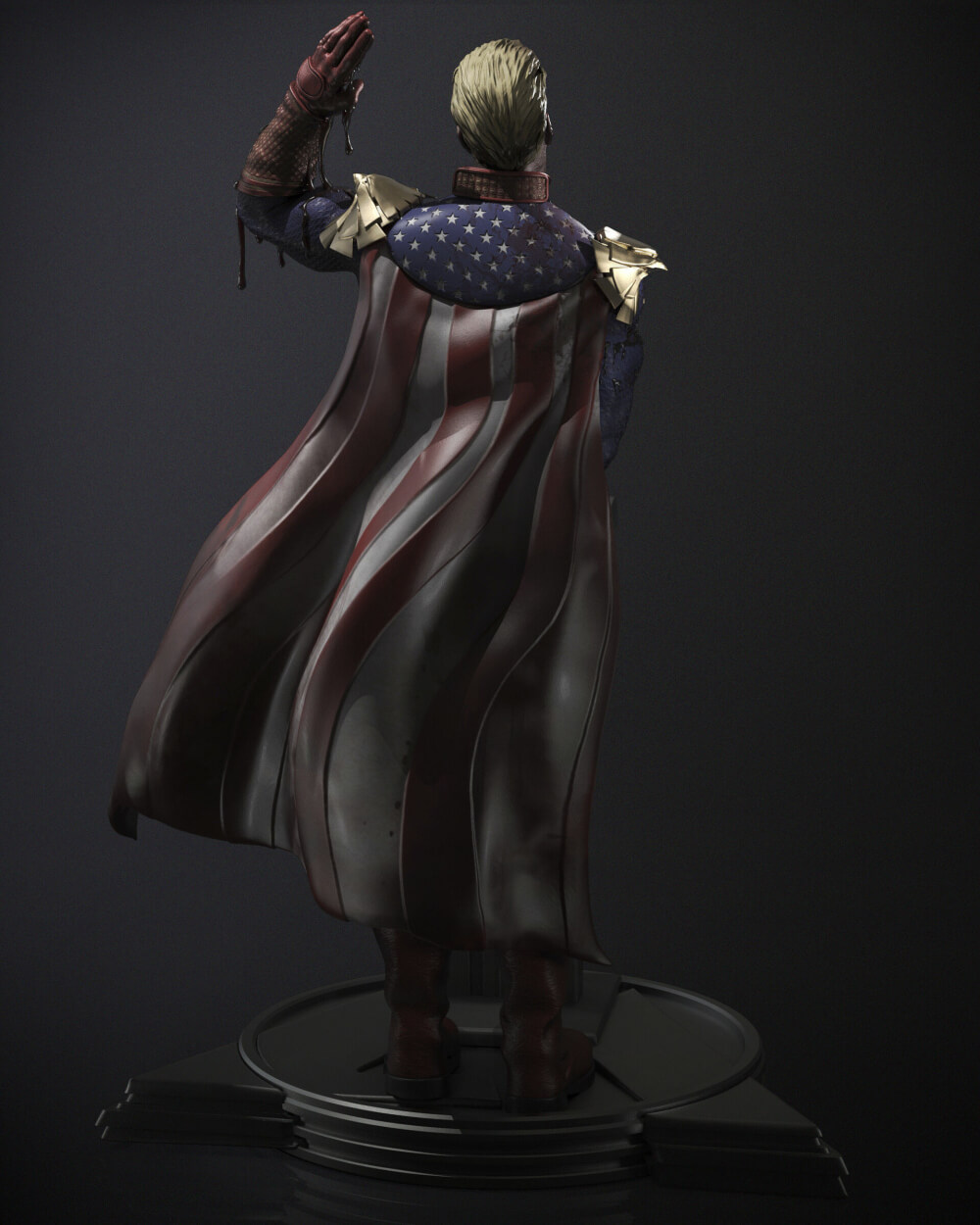 Homelander Statue - 3D Print Model by Tan Wan Lin Breda