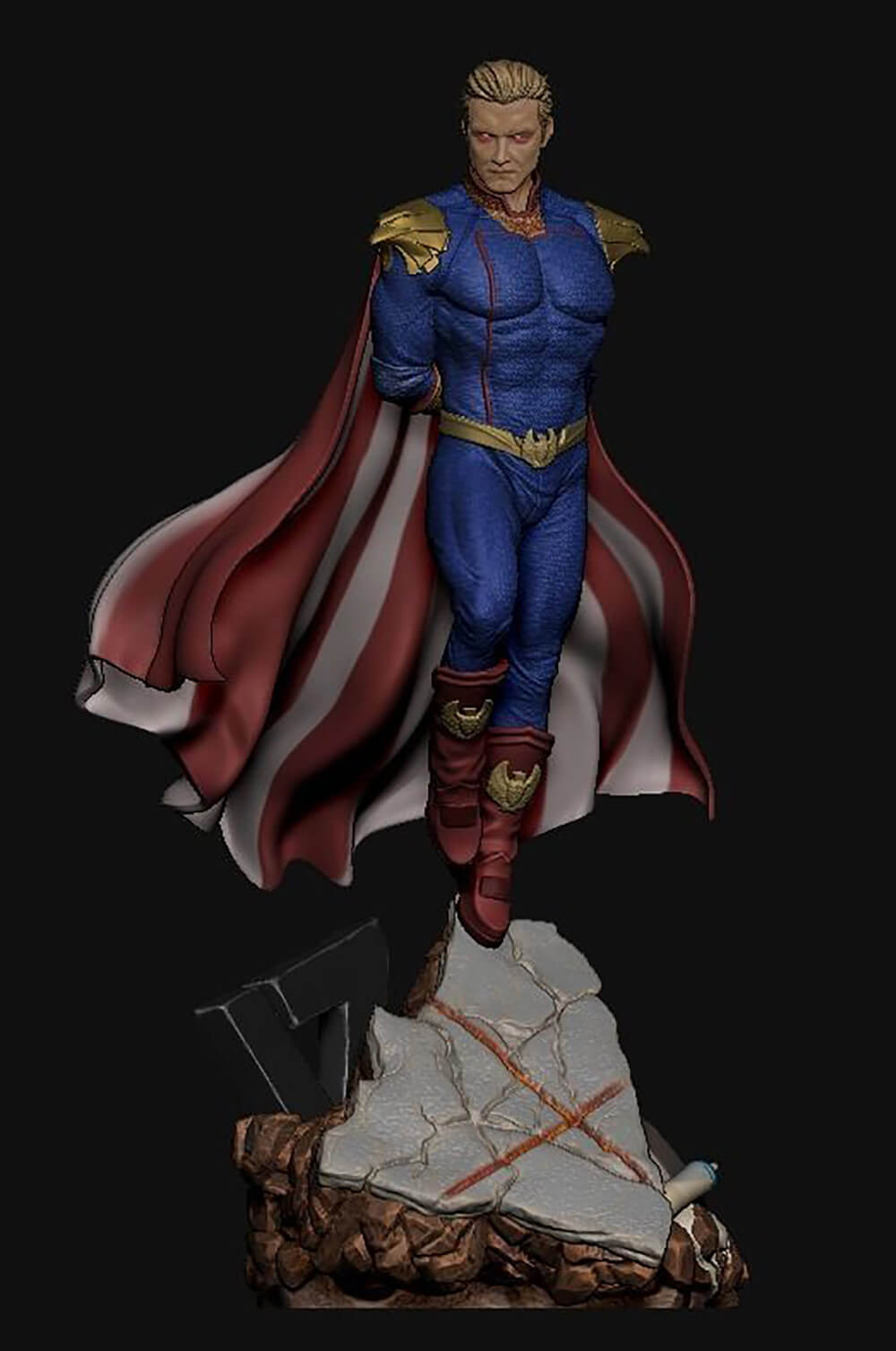 Homelander - The Boys 3D Model by Tan Wan Lin Breda