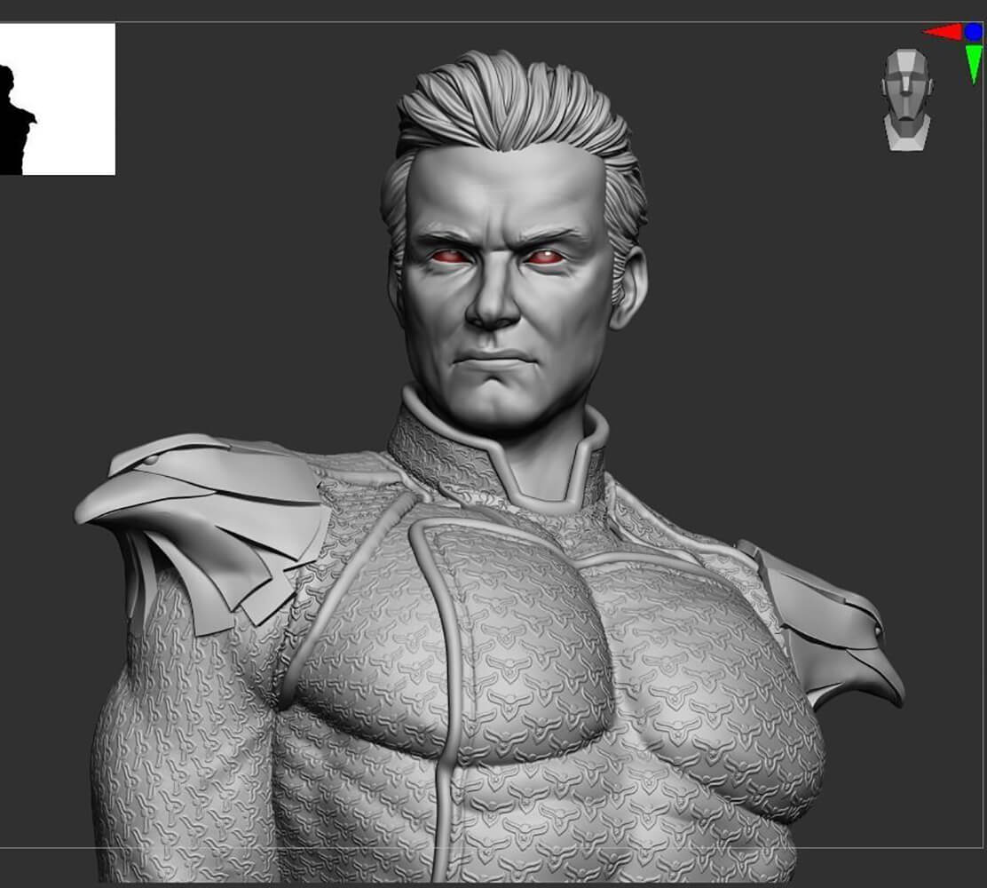 Homelander - The Boys 3D Model by Tan Wan Lin Breda