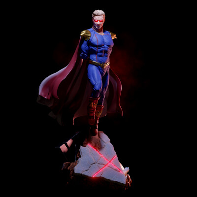 Homelander - The Boys 3D Model by Tan Wan Lin Breda