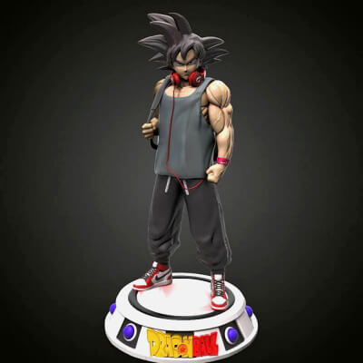 Kakarotto Goku - 3D Model by Tan Wan Lin Breda