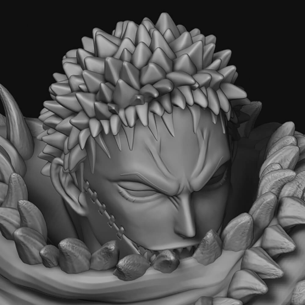 Katakuri - One Piece 3D Model by Tan Wan Lin Breda