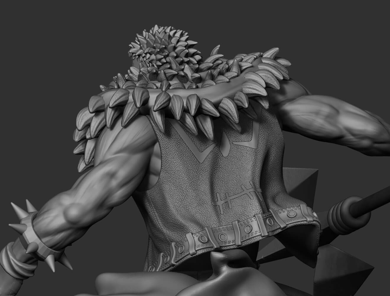 Katakuri - One Piece 3D Model by Tan Wan Lin Breda