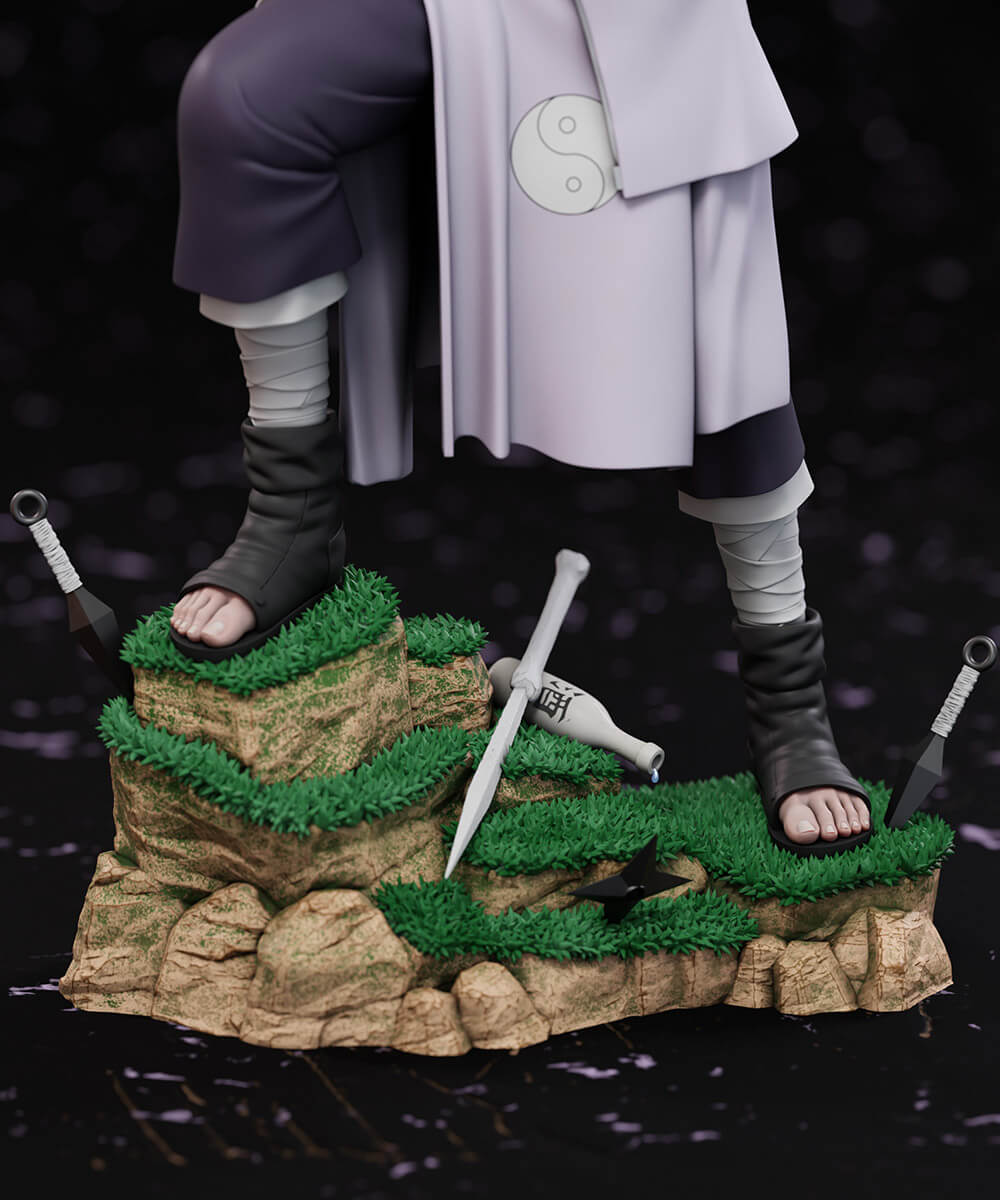 Kimimaro - Naruto 3D Model by Tan Wan Lin Breda