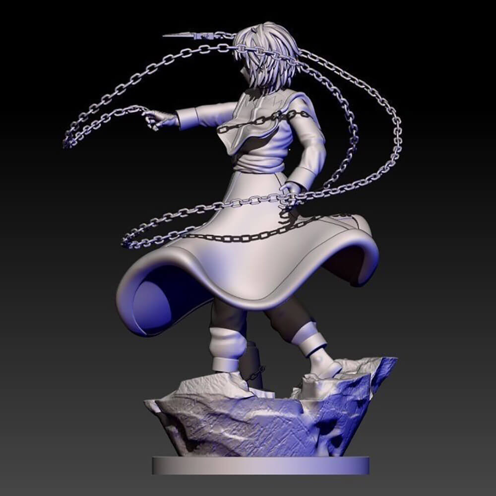 Kurapika - Hunter X Hunter 3D Model by Tan Wan Lin Breda