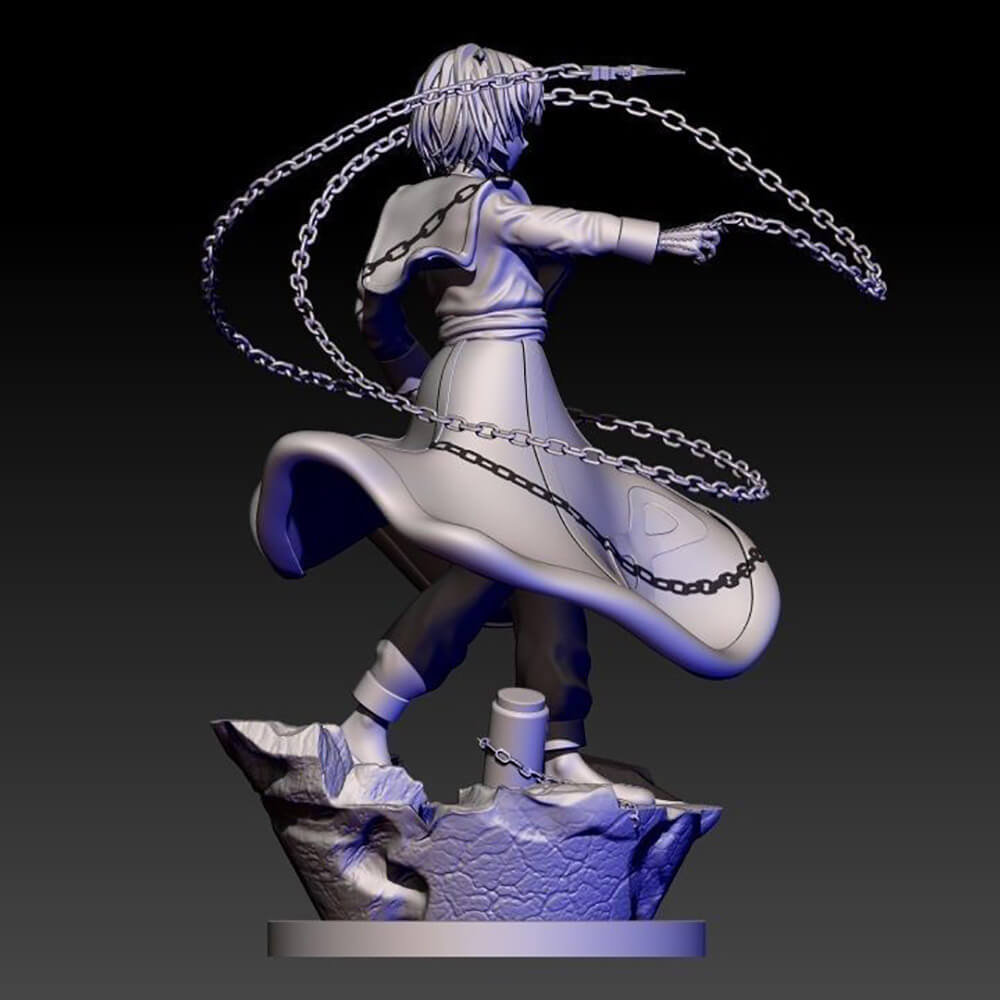Kurapika - Hunter X Hunter 3D Model by Tan Wan Lin Breda