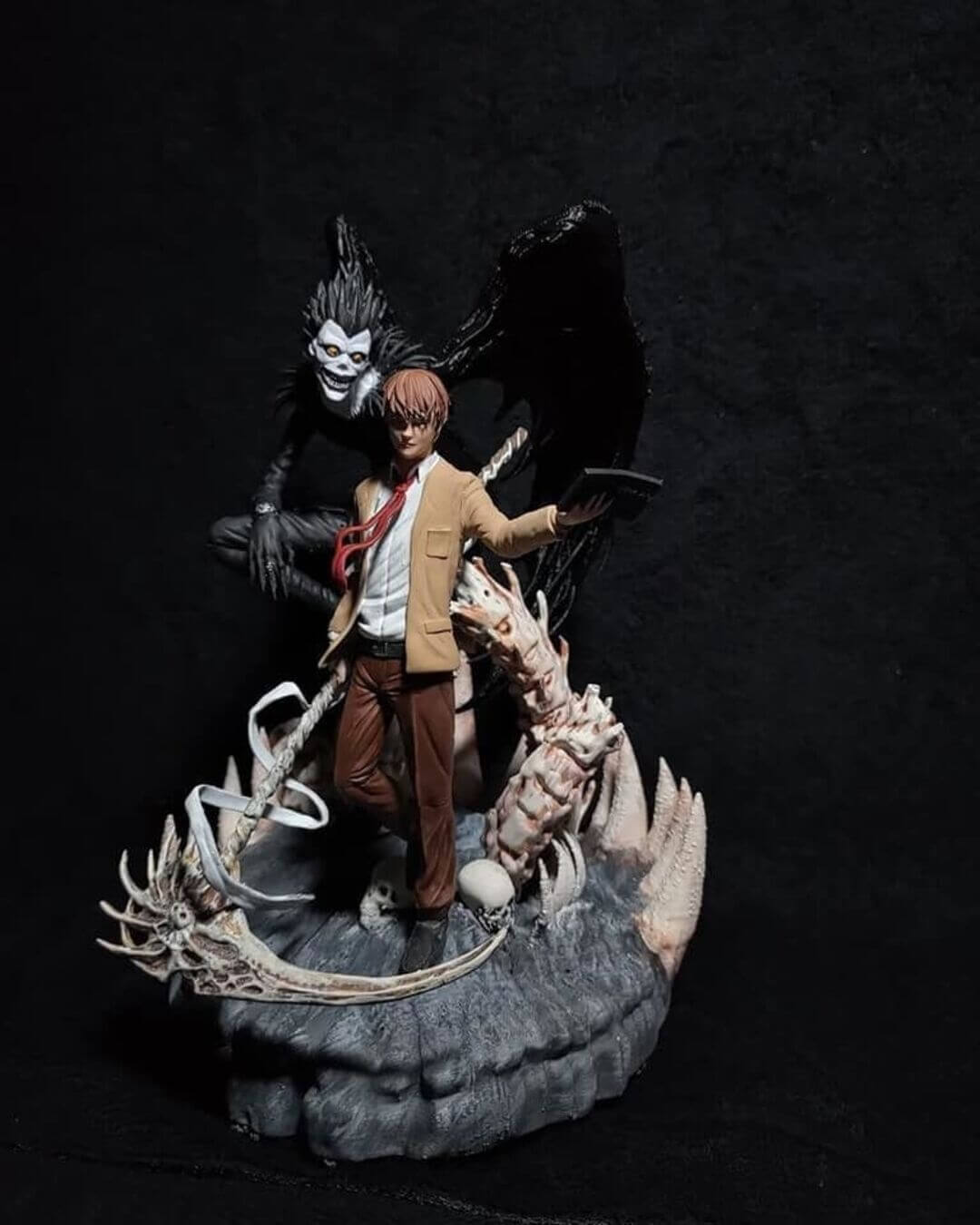 Light and Ryuk From Death Note - 3D Model by Tan Wan Lin Breda
