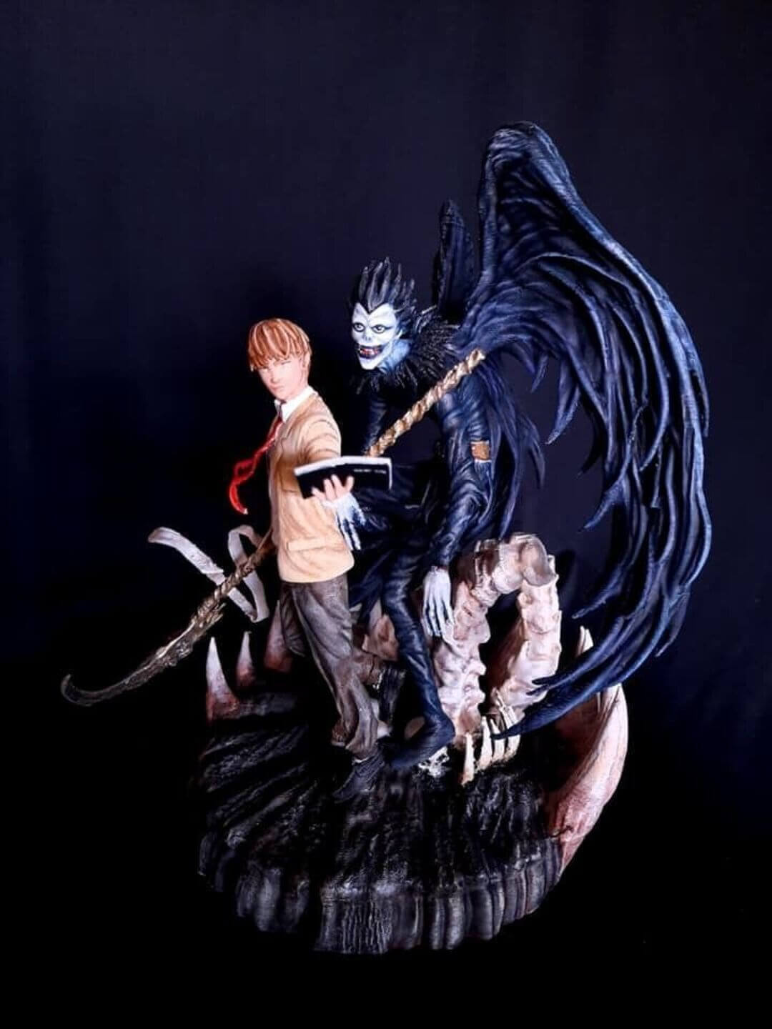 Light and Ryuk From Death Note - 3D Model by Tan Wan Lin Breda