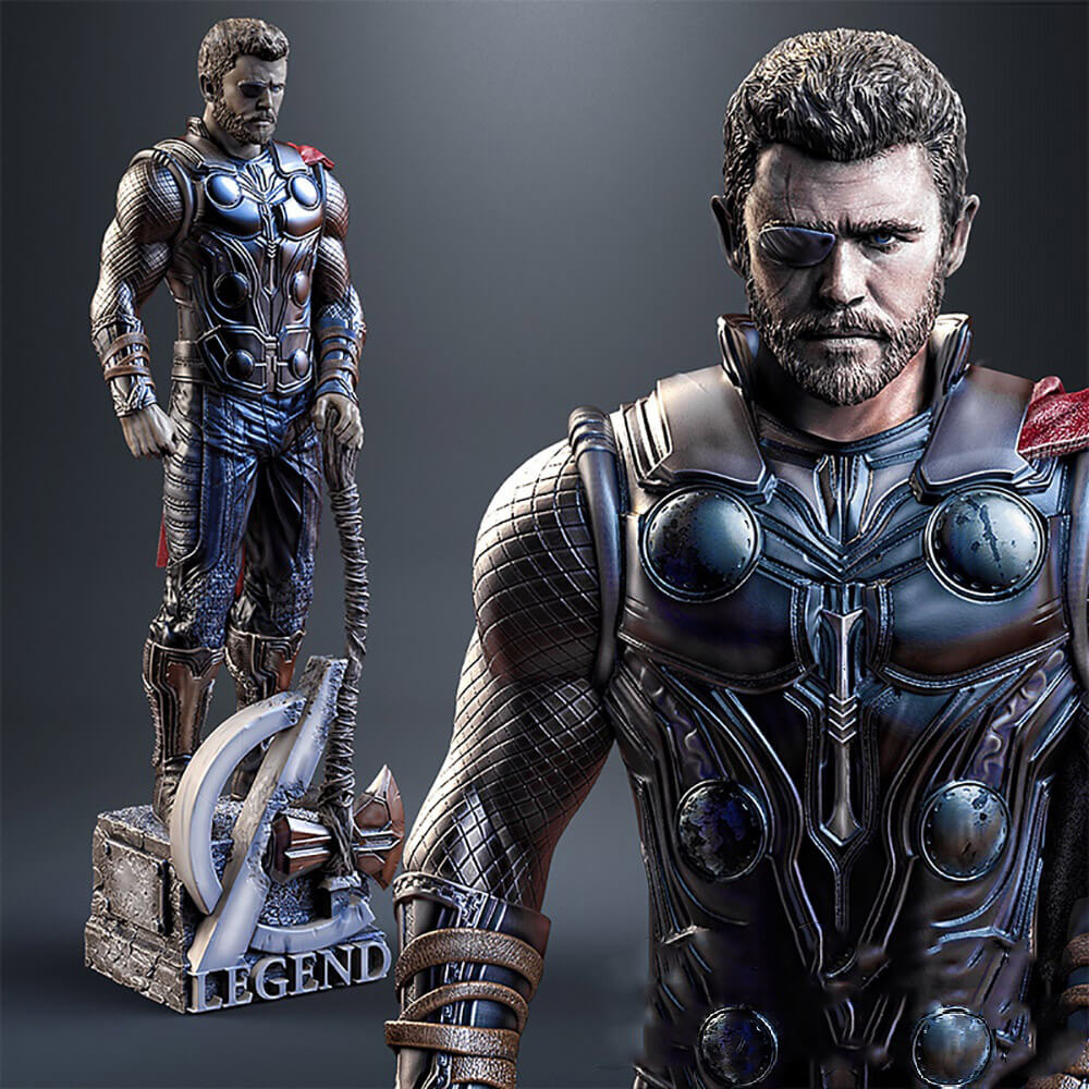 Legend Thor Statue - 3D Model by Tan Wan Lin Breda