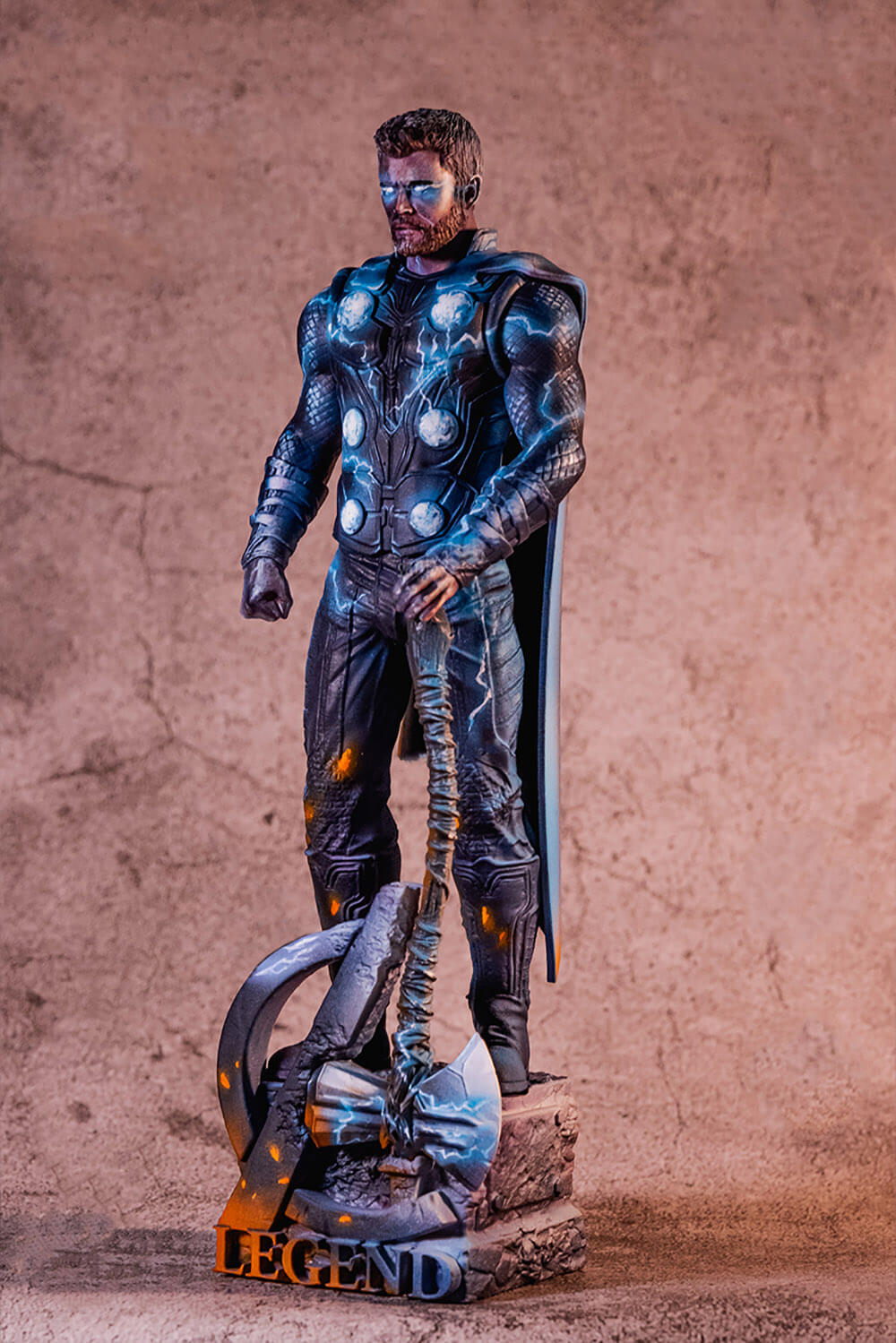 Legend Thor Statue - 3D Model by Tan Wan Lin Breda