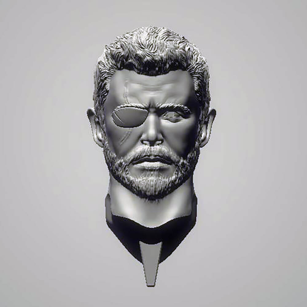 Legend Thor Statue - 3D Model by Tan Wan Lin Breda