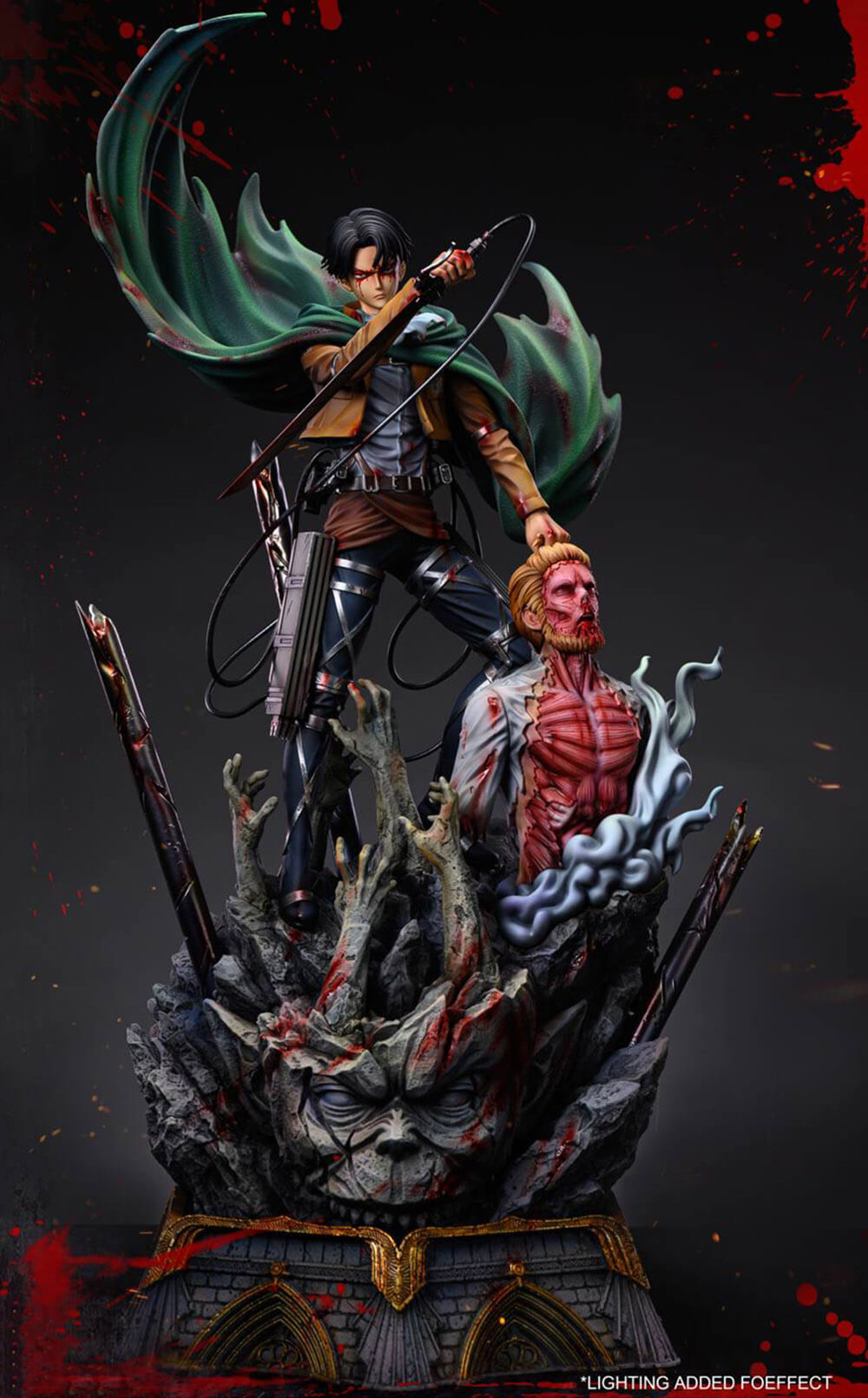 Levi Ackerman Vs Zeke Yeager - 3D Print Model by Tan Wan Lin Breda