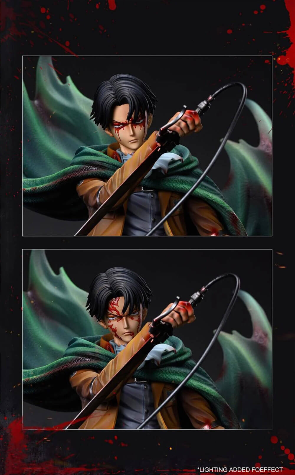 Levi Ackerman Vs Zeke Yeager - 3D Print Model by Tan Wan Lin Breda