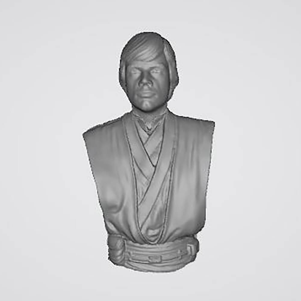 Luke Skywalker - 3D Model by Tan Wan Lin Breda