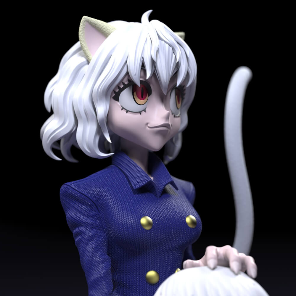 Neferpitou - Hunter X Henter 3D Model by Tan Wan Lin Breda