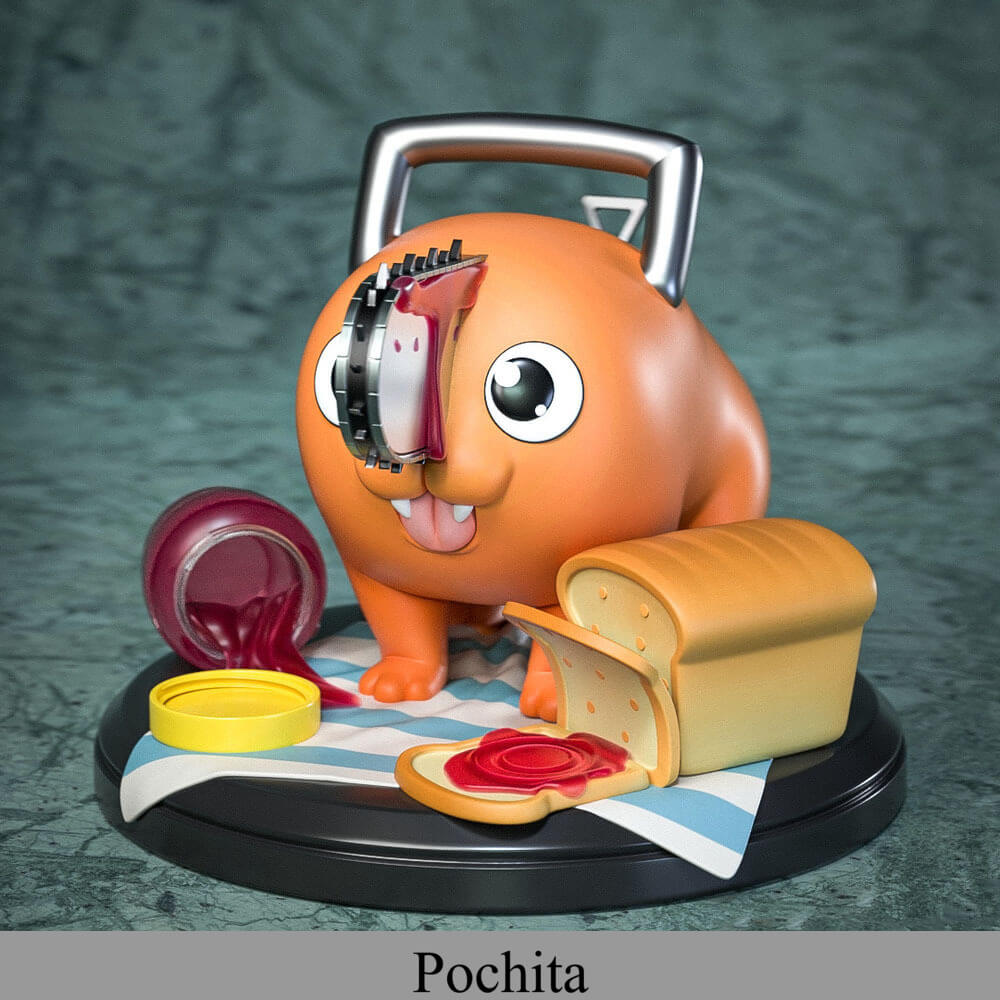 Pochita - Chainsaw Man 3D Model by Tan Wan Lin Breda