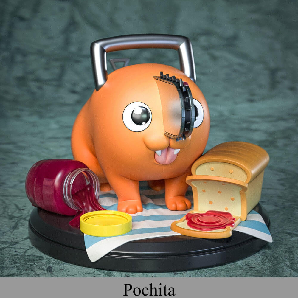 Pochita - Chainsaw Man 3D Model by Tan Wan Lin Breda