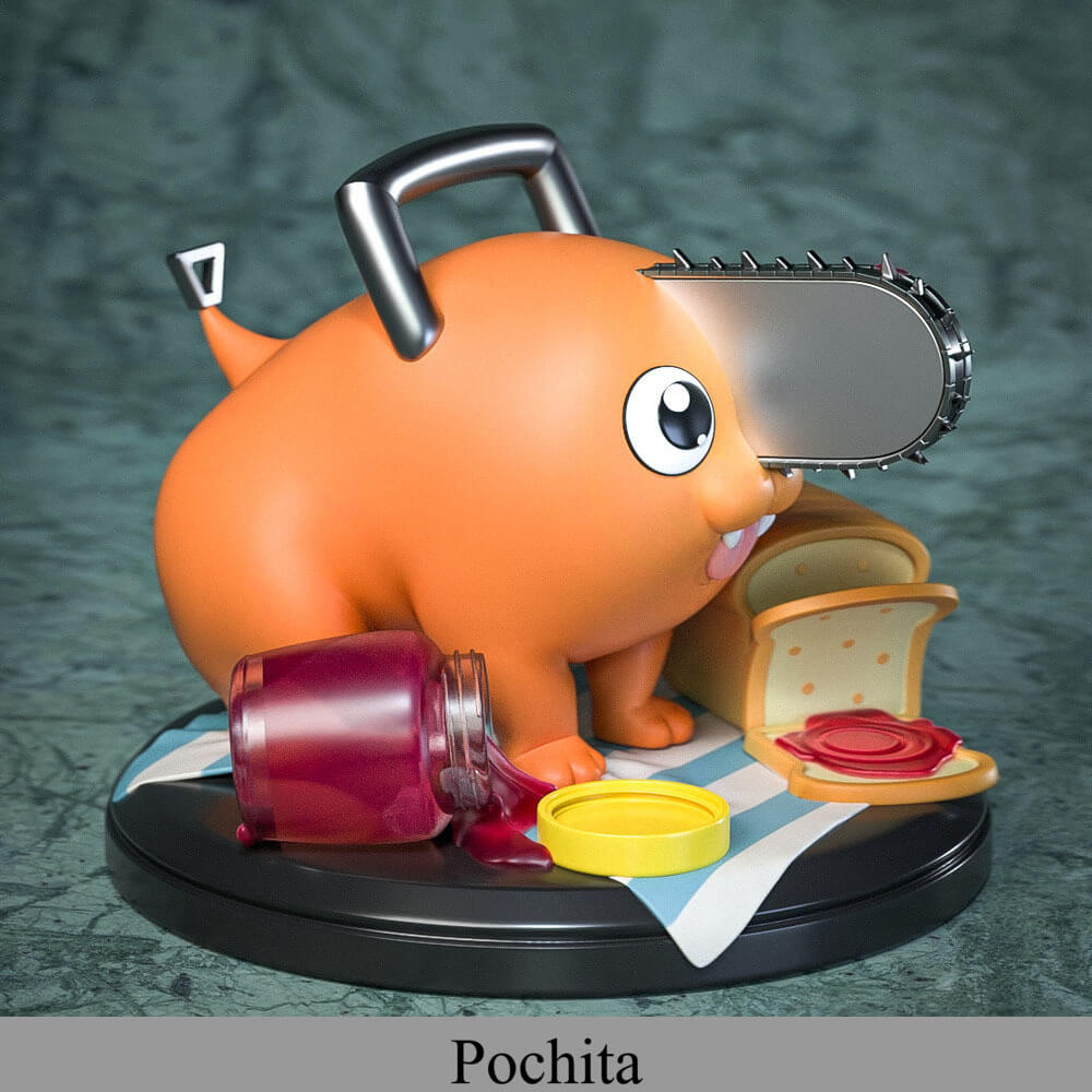 Pochita - Chainsaw Man 3D Model by Tan Wan Lin Breda