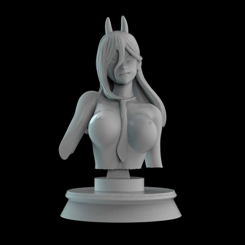 Power NSFW Bust - 3D Model by Tan Wan Lin Breda