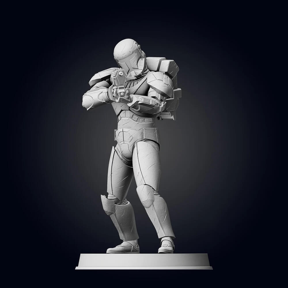 Republic Commando - 3D Model by Tan Wan Lin Breda