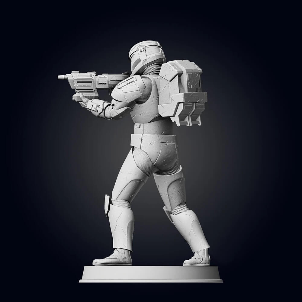 Republic Commando - 3D Model by Tan Wan Lin Breda