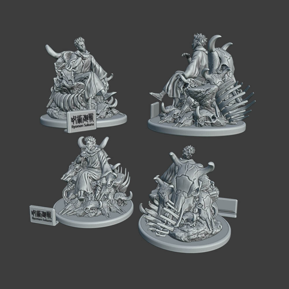 Ryomen Sukuna - Jujutsu Kaisen 3D Model by Tan Wan Lin Breda